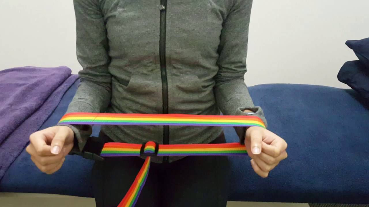 Isometric Shoulder External Rotation - YouTube