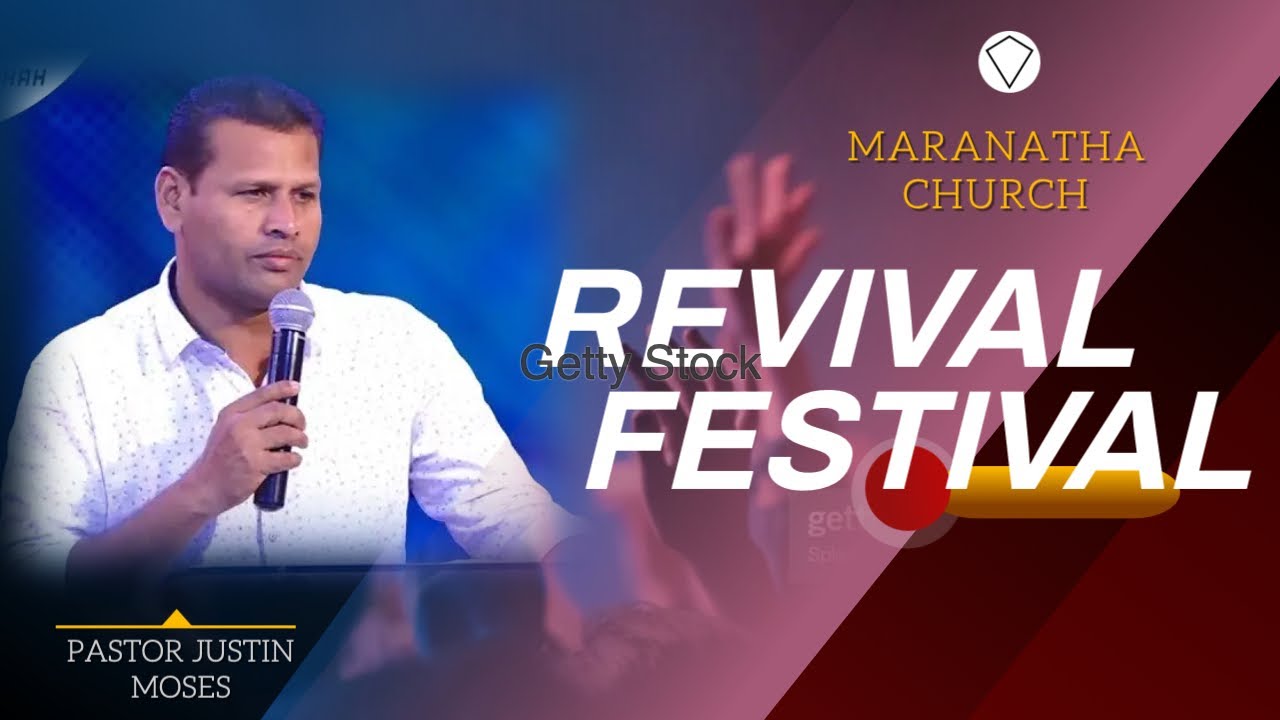 எழுப்புதல் பெருவிழா-2023 \ Pas. Justin Moses | DAY-2| மாரநாதா சபை - YouTube
