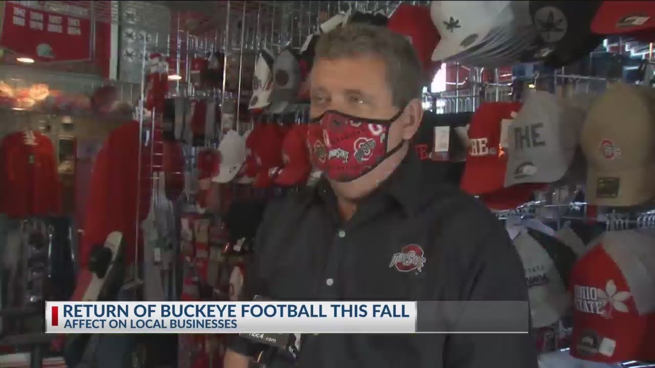 Return of Buckeyes football this fall affect on local businesses - YouTube