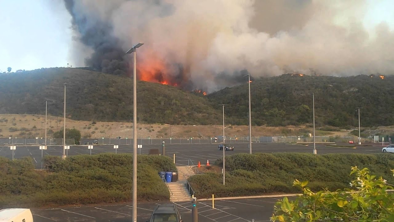 CSUSM fire - YouTube