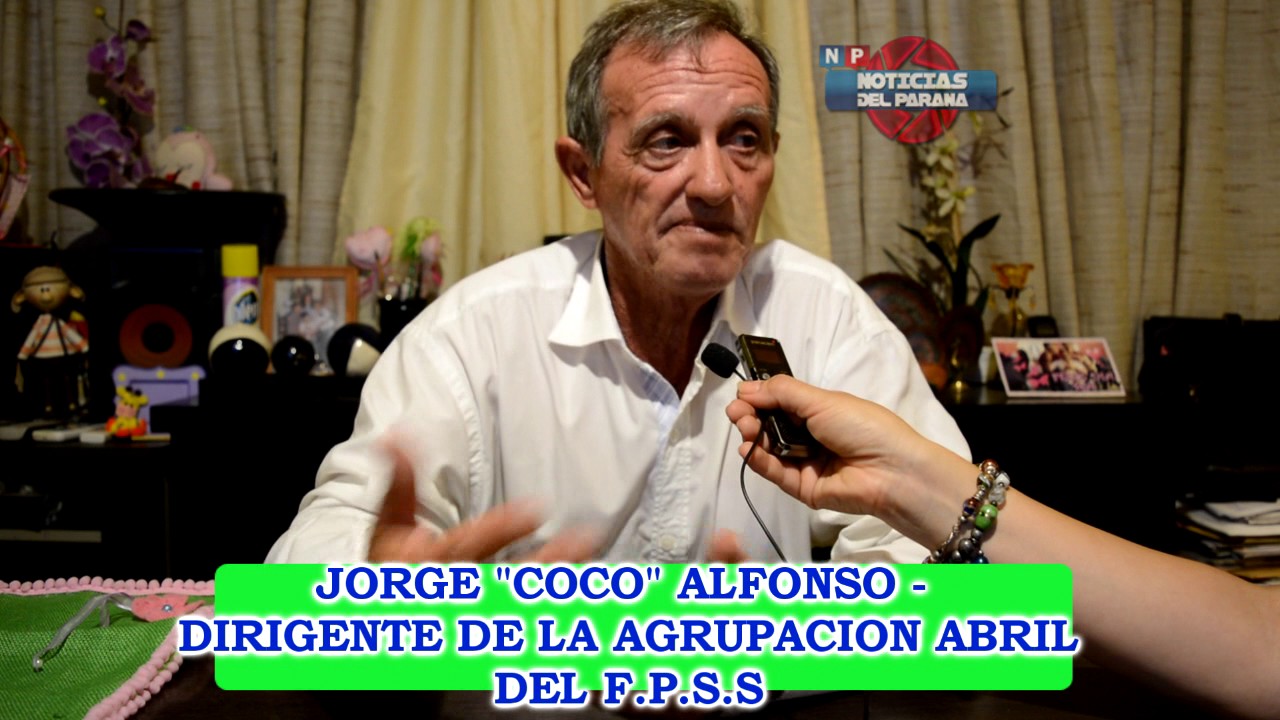 JORGE COCO ALFONSO DIRIGENTE DE LA AGRUPCION A ABRIL DEL FPSS - YouTube