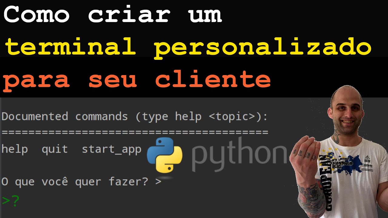🐍 Crie seu Console Personalizado com Python: Tutorial CMD (Command Line ...