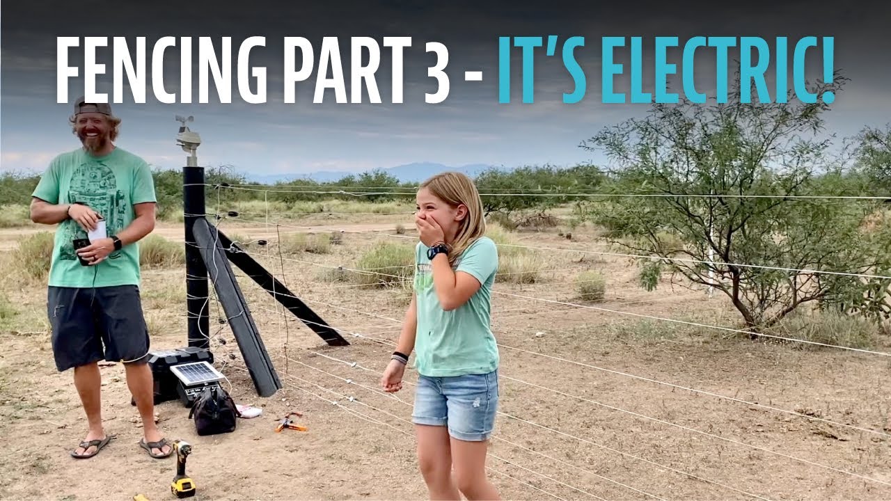 Fencing Part 3 - It's ELECTRIC - Electrifying our Timeless Fence System ...