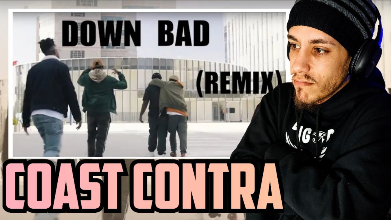 Coast Contra - Down Bad (remix) *REACTION* - YouTube