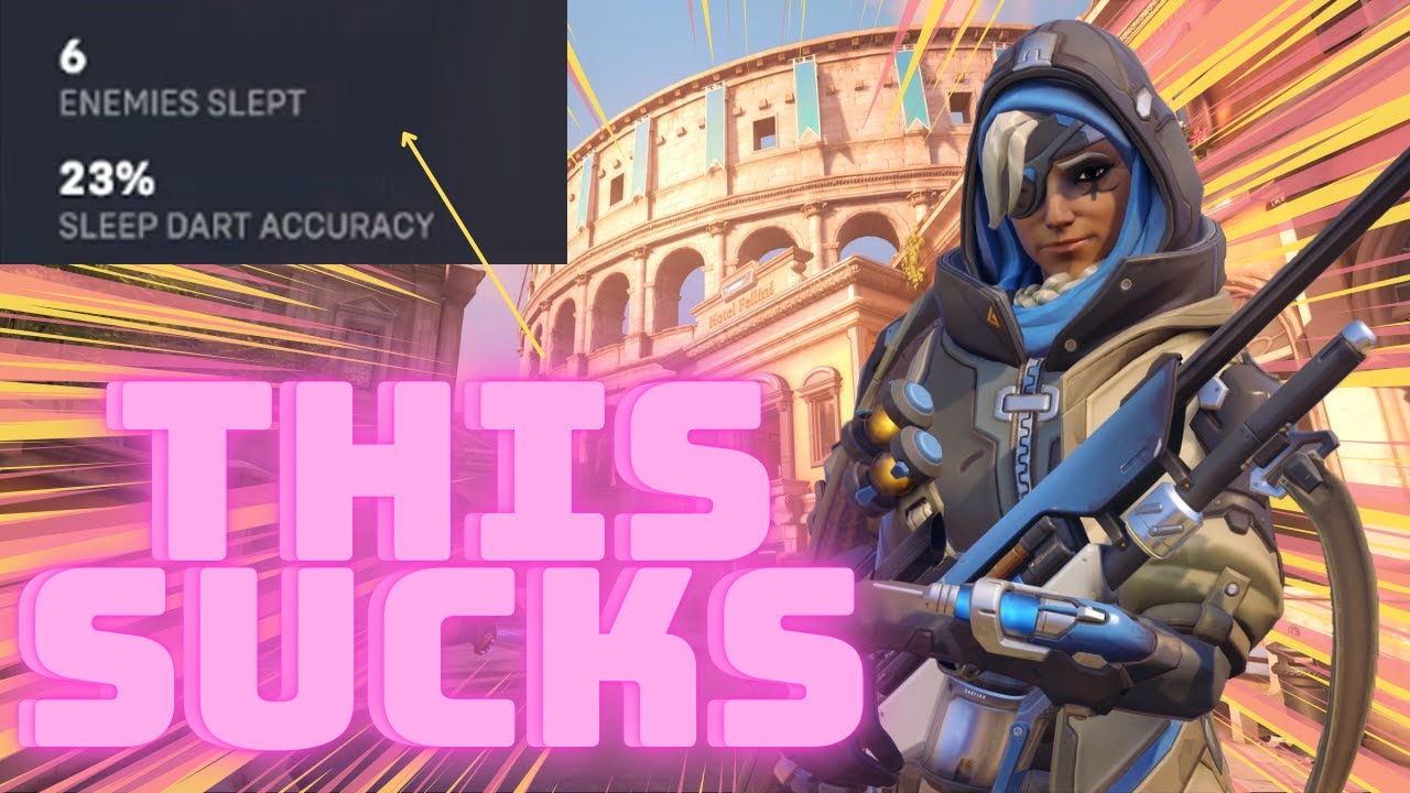 I NEED Sleep dart TRAINING.. - Overwatch 2 Mercy Main - YouTube