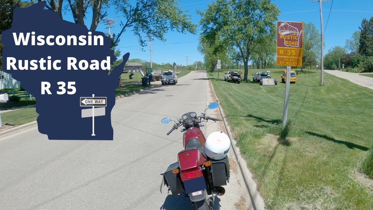 Wisconsin Scenic Drives, Wisconsin Rustic Road R35 - YouTube