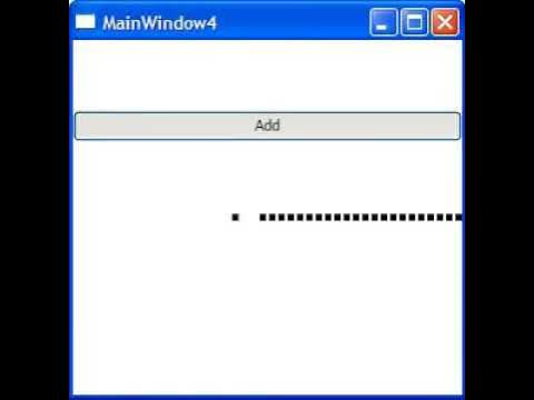 WPF ItemsControl with animation on insert - YouTube