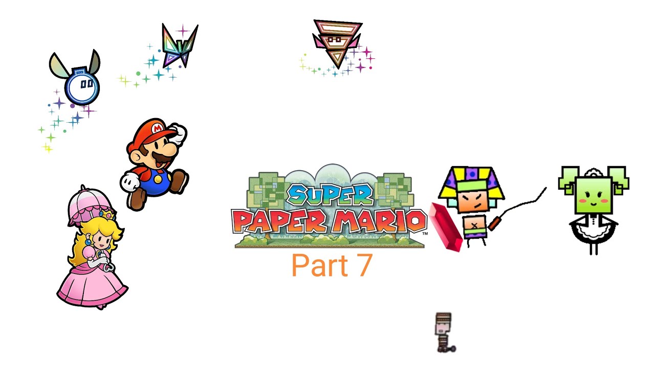 Super Paper Mario part 7 - Rubees, Rubees and more Rubees! - YouTube