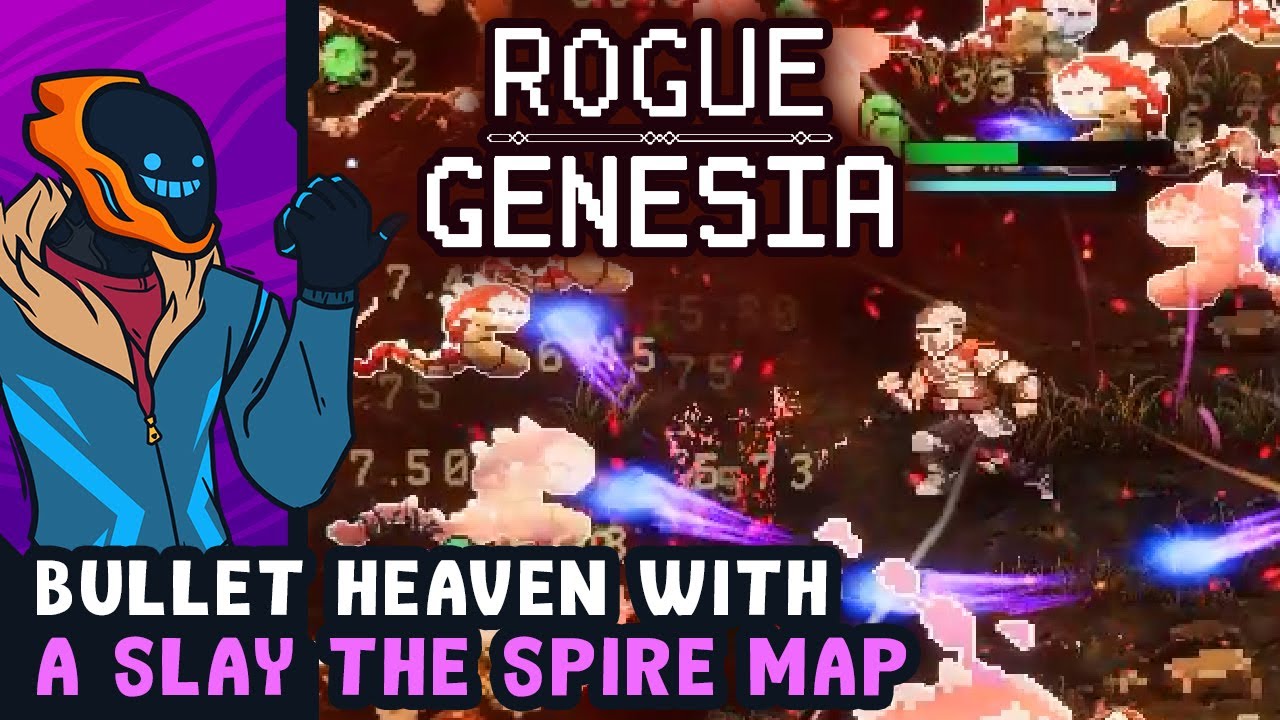 Bullet Heaven With A Slay The Spire Map & Relics - Rogue Genesia [Demo ...