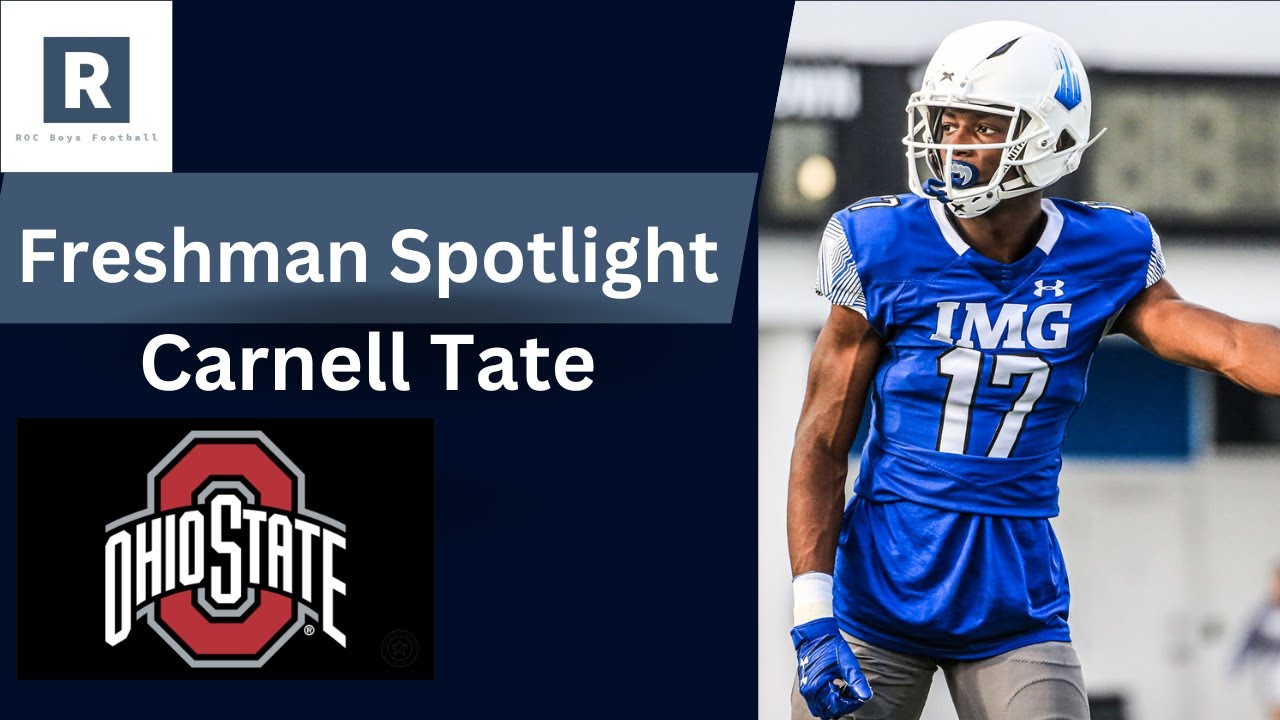 CFB Freshman Spotlight: What 5 STAR WR Carnell Tate Can Bring to the ...