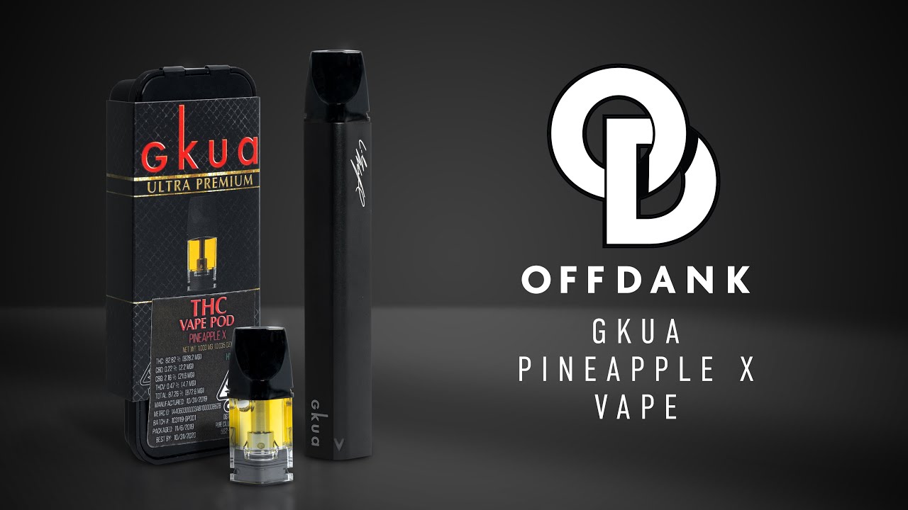 GKUA LIL WAYNE | PINEAPPLE VAPE POD & LIMITED EDITION BATTERY REVIEW ...