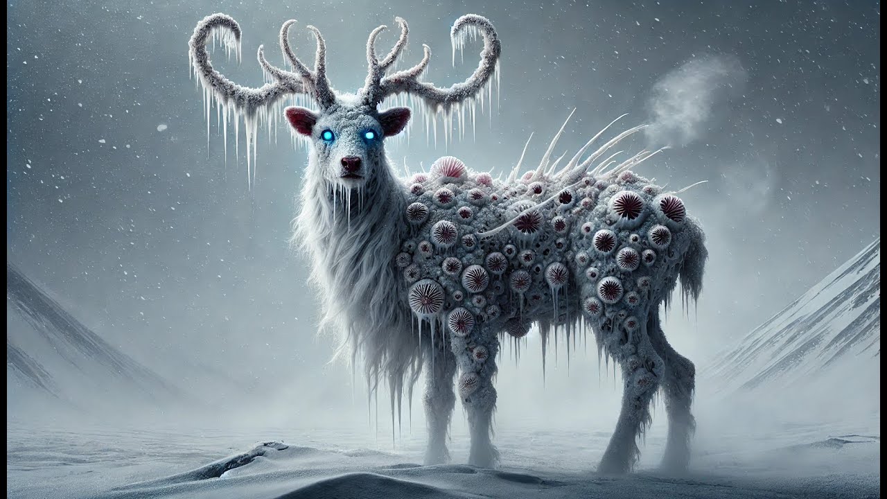 🦌 Rescuers STUNNED! Mutated White Reindeer Found in the Arctic – A ...