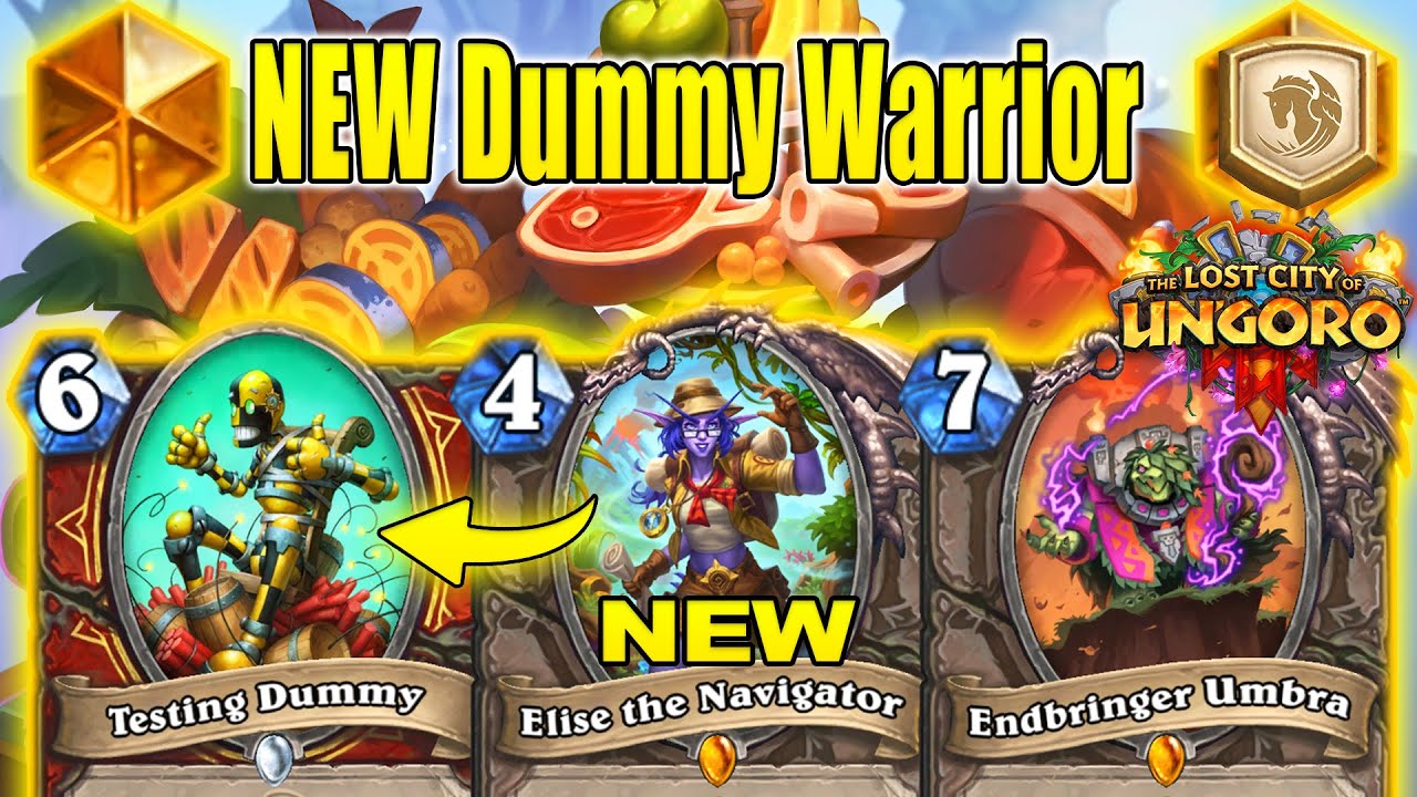 NEW Dummy Warrior Deck Is So Much Better Than Quest At The Lost City of ...