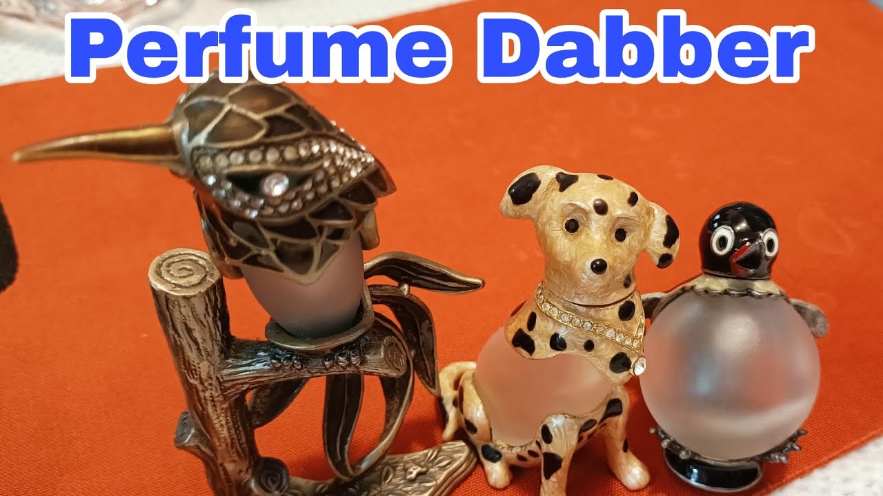 PERFUME COLLECTION DABBER TYPE FRAGRANCE BOTTLES - YouTube