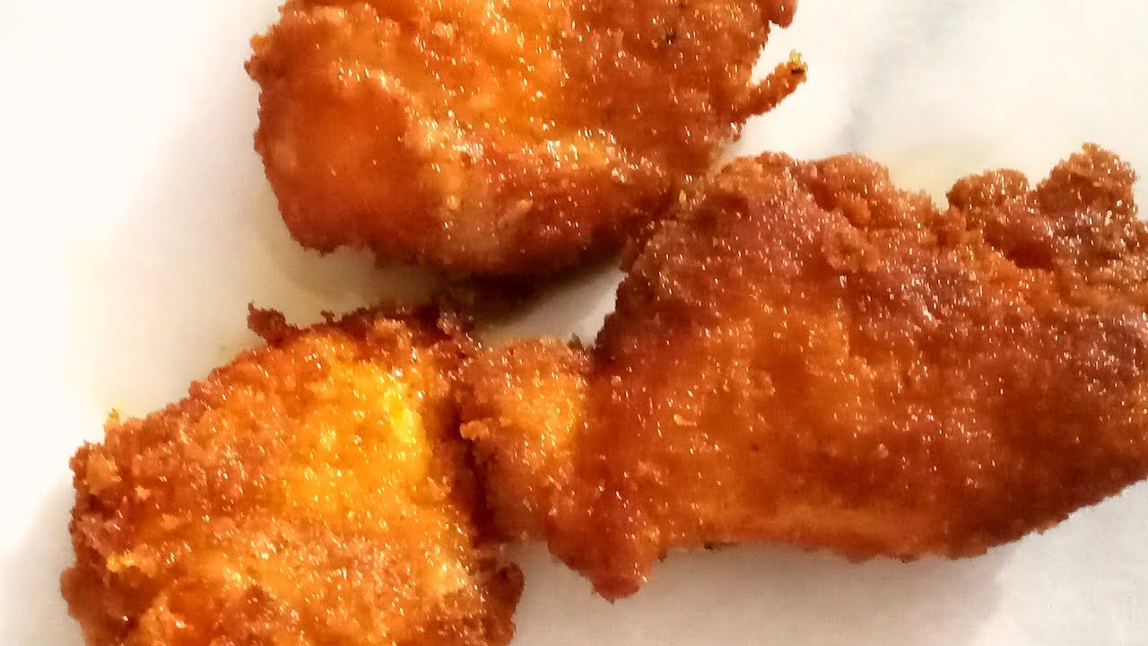 Chicken Pakoda Recipe / Crispy Chicken pakoda - YouTube