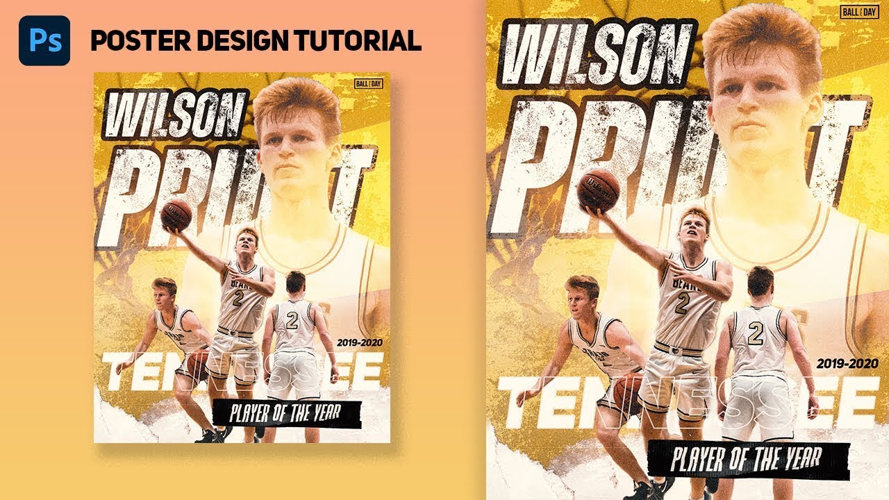 Behind The Design EP4: Sports Graphic Tutorial - YouTube