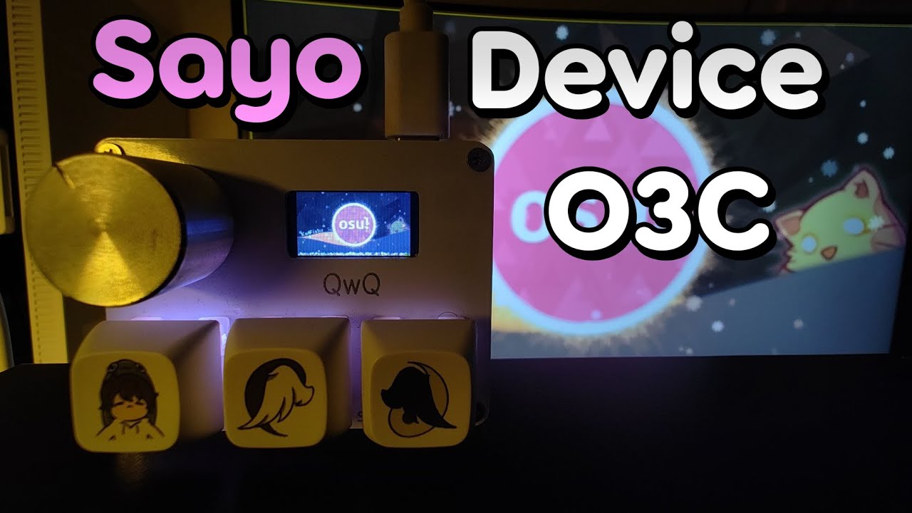I played osu! on my Keypad's Screen - YouTube