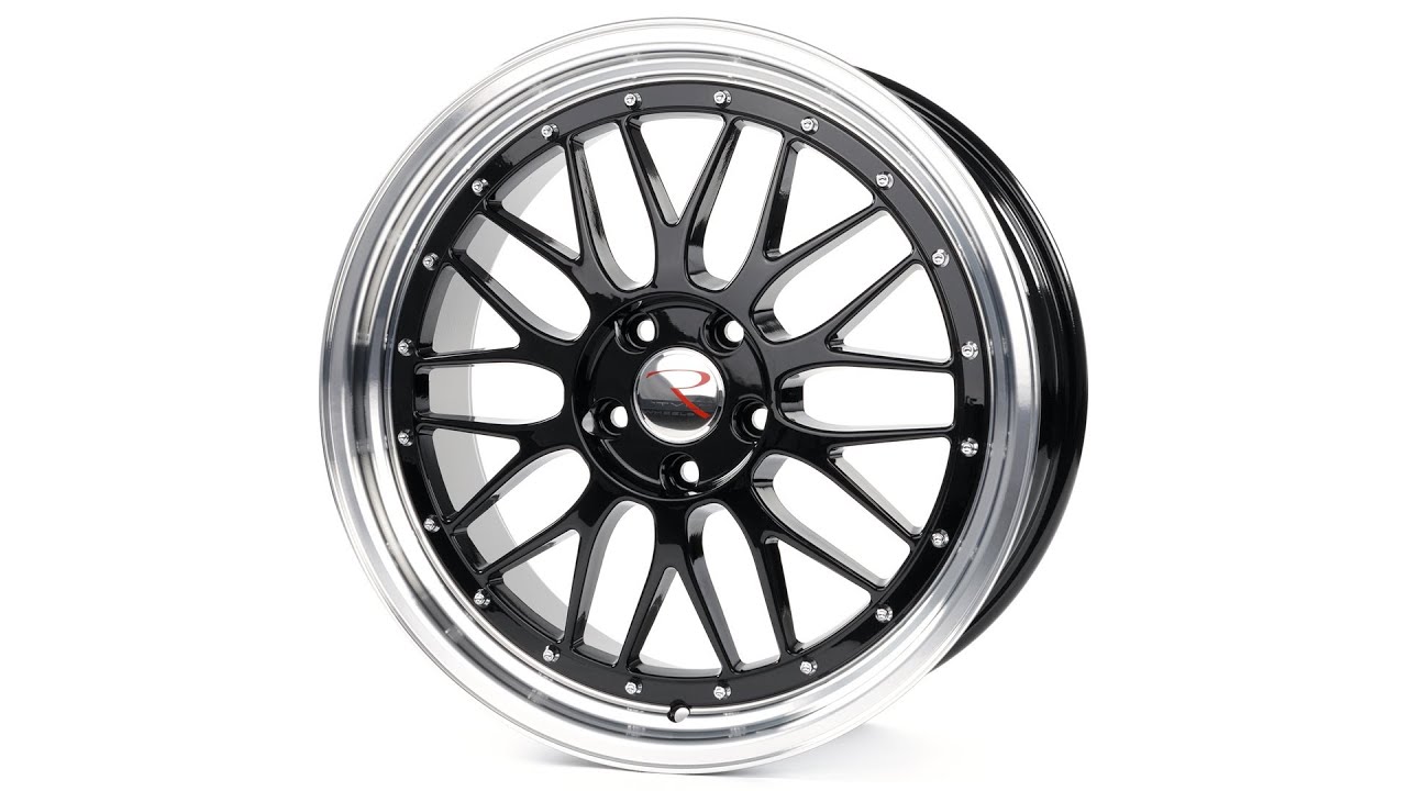 FelgenOutlet.de - RStyle Wheels · RS3 · schwarz/Horn poliert - YouTube