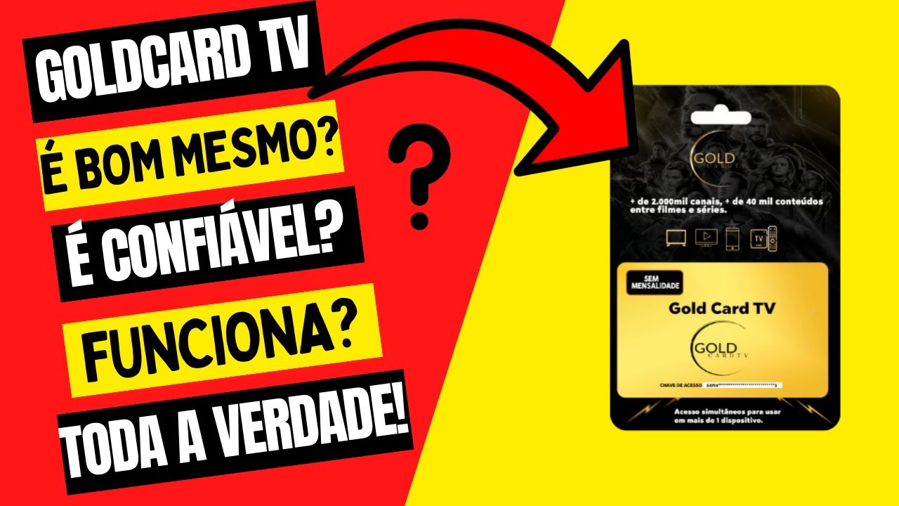 ⚠️Gold Card TV é Confiável? Gold Card TV Funciona? Vale a Pena? Good ...