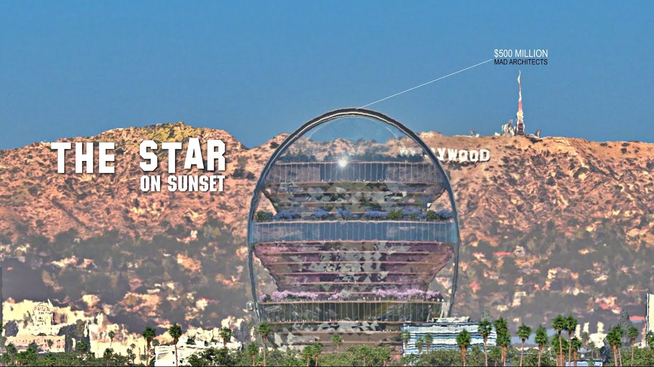 $500 Million The Star Building on Sunset Blvd Hollywood - YouTube