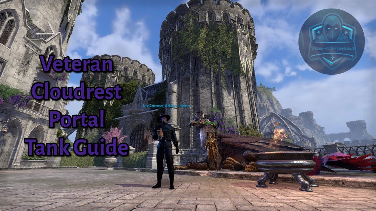 Veteran Cloudrest Portal Tank Guide - YouTube