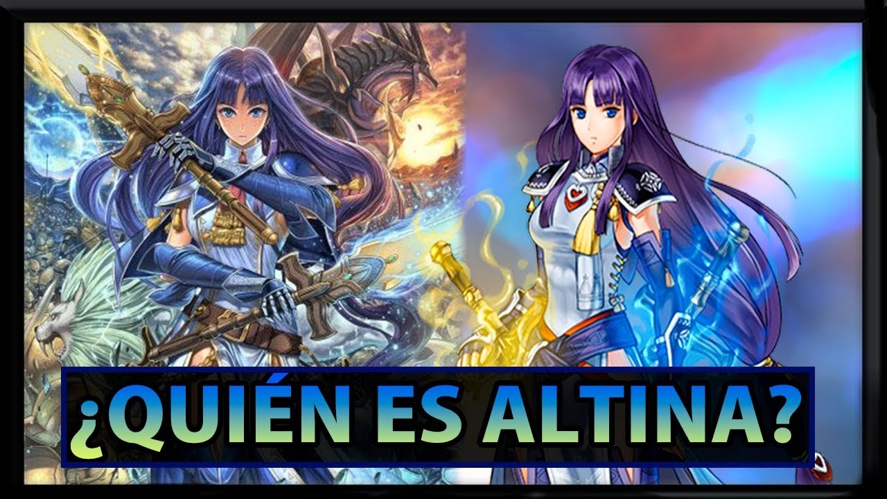 ¿Quién es Altina? | Historia del personaje | FIRE EMBLEM - YouTube