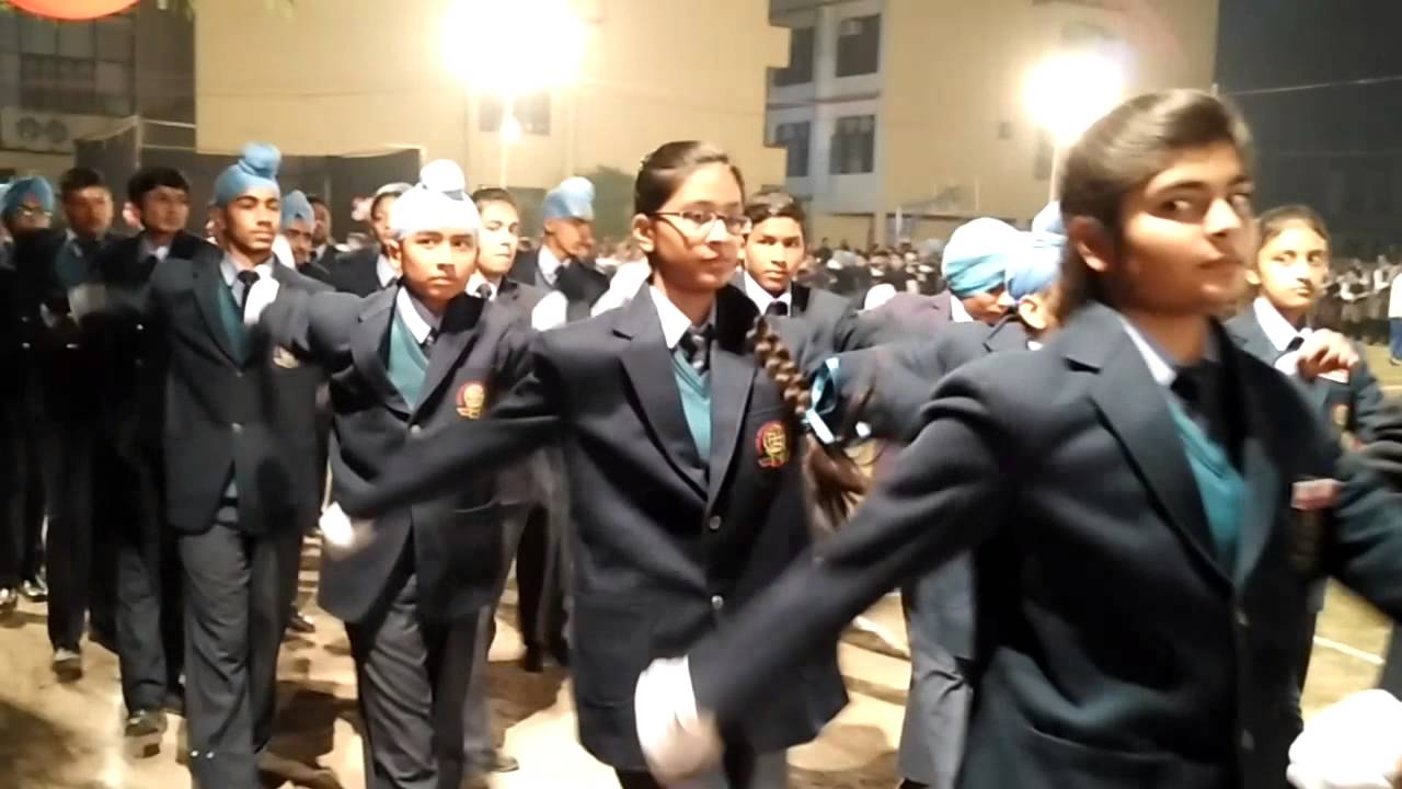 Annual Sports Day March-past Doon International School Mohali - YouTube