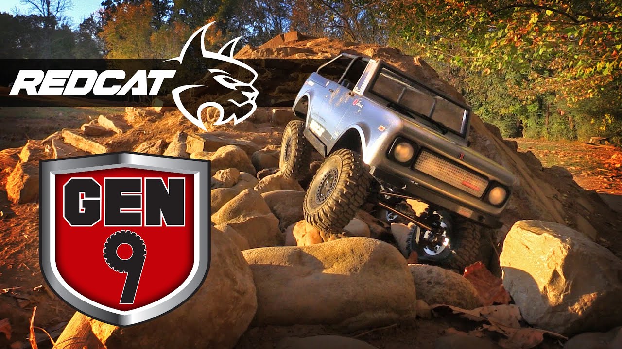 Redcat Gen9 on course - YouTube