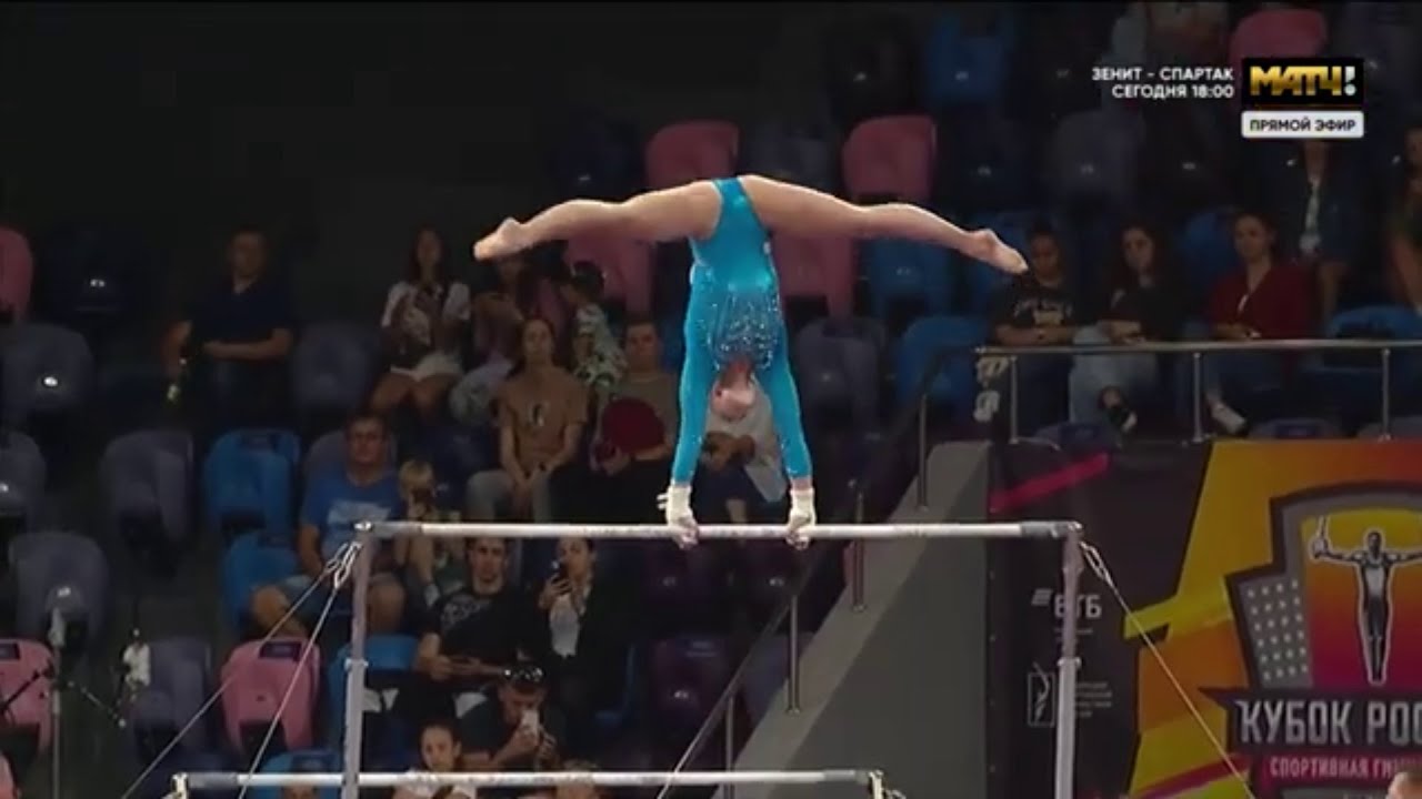 Maria minaeva 🥉 2022 Russian Cup WAG Uneven Bars EF - YouTube
