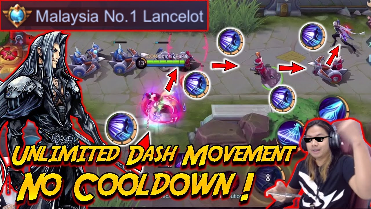 LANCELOT INSANE DASH MOVEMENT BY COMETOPAPA ! IKUZO ! COMETOPAPA - YouTube