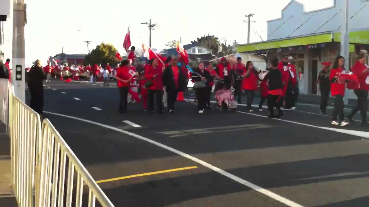 Rugby World Cup Tongan Parade - YouTube