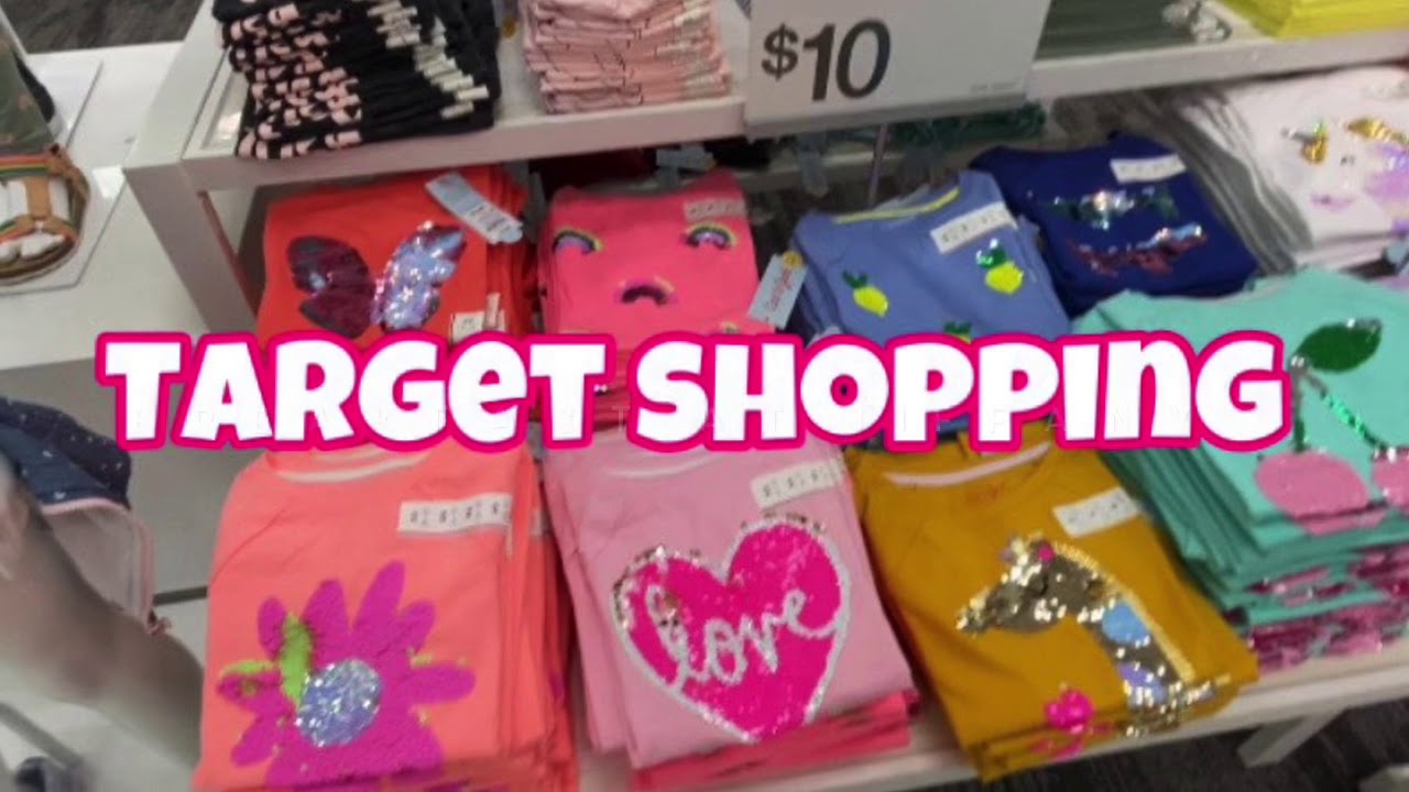 Target Shop With Me 2021 Target Girls Clothes Target Shopping - YouTube
