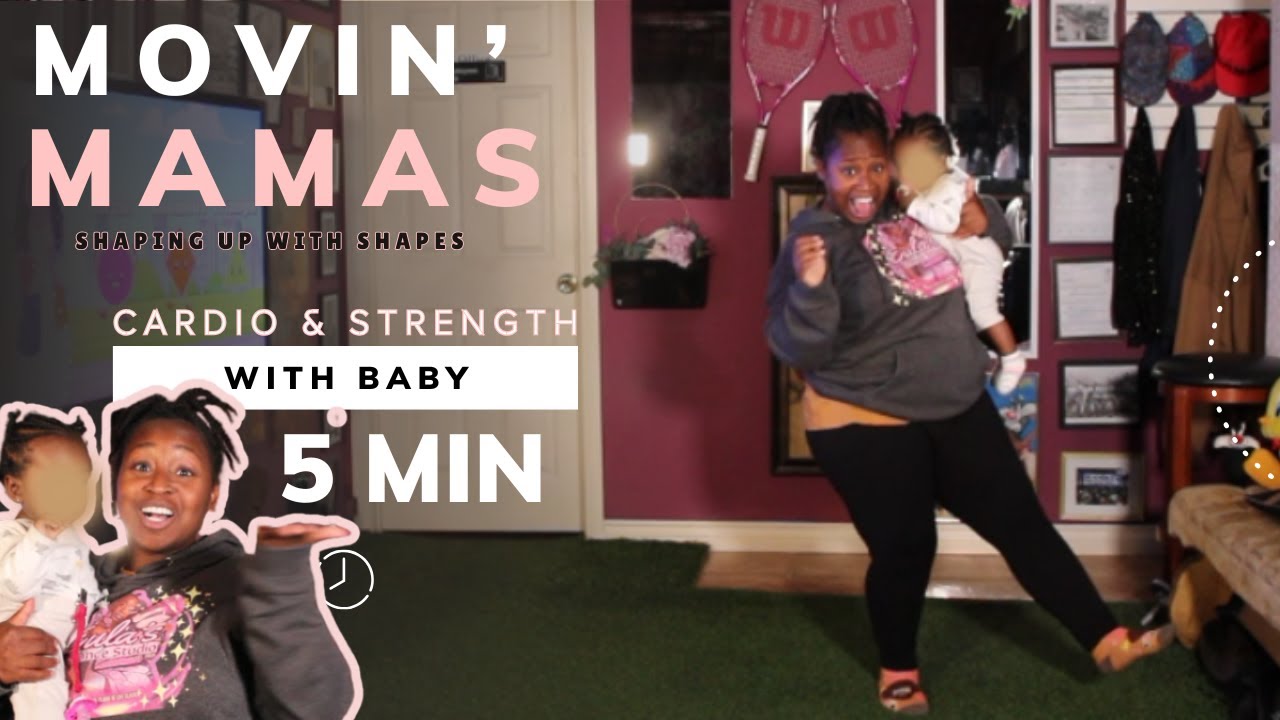 5 MIN | Movin’ Mamas | Early Learning x DanceFit | MOVE YOUR BODY MAMA ...
