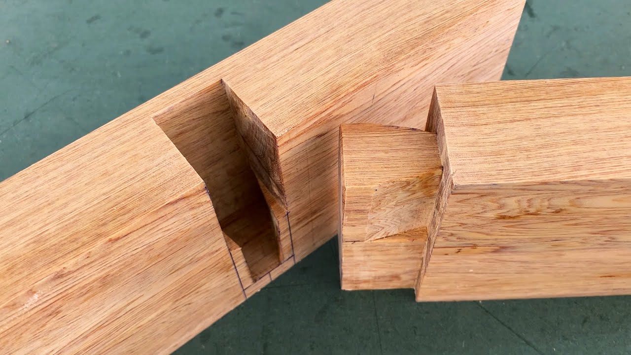 Super Strong Mortise Pair // Amazing Woodworking Tips - YouTube