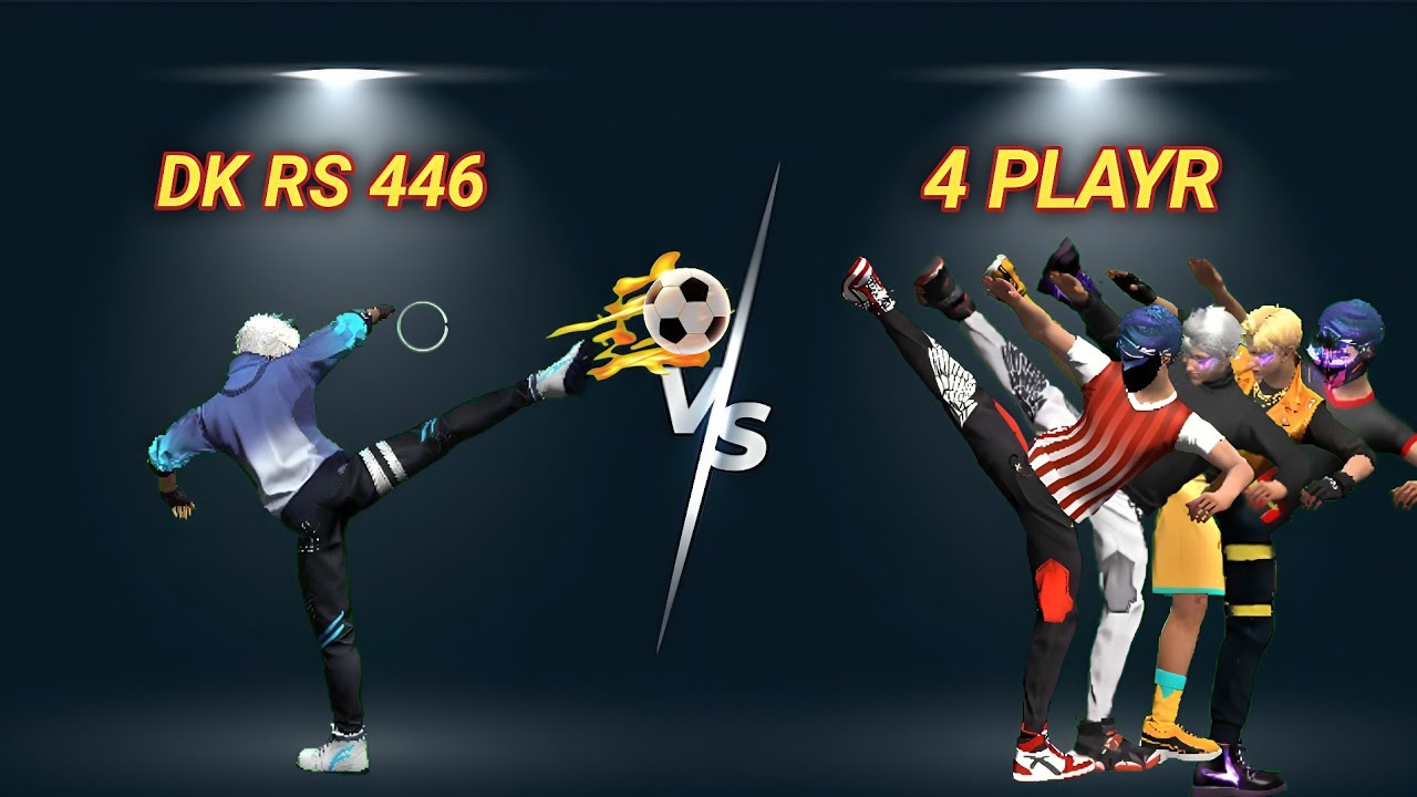 DK RS 446 🇮🇳 VS 4 PLAYER 🇧🇷 ONLY HEADSHOT - YouTube
