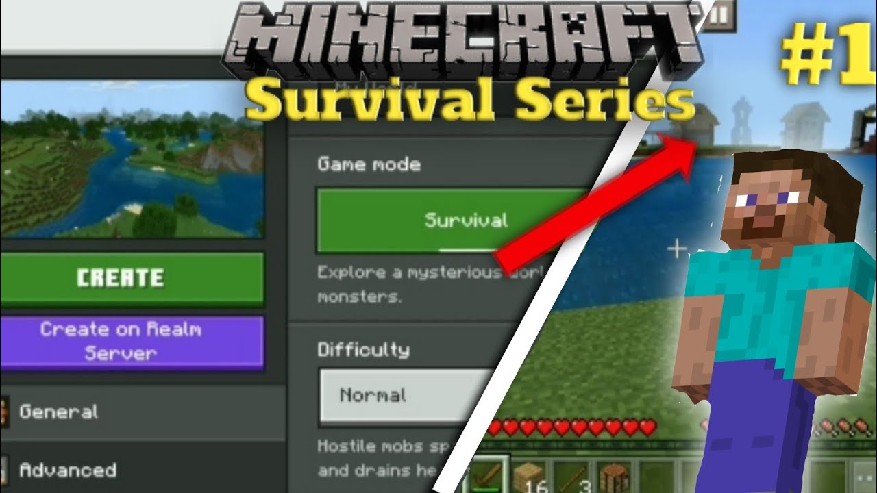 I Creat A New World In Minecraft! #1 - YouTube