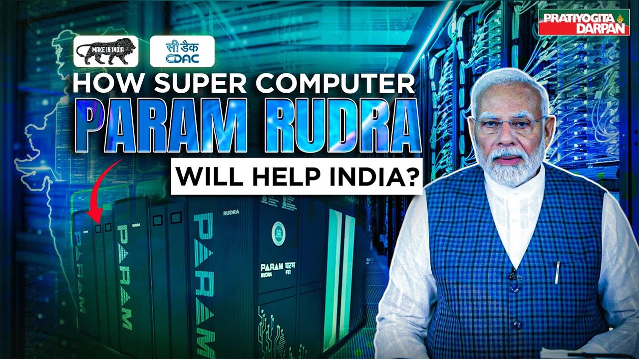 PM Narendra Modi inaugurates Param Rudra Supercomputers | Pratiyogita ...