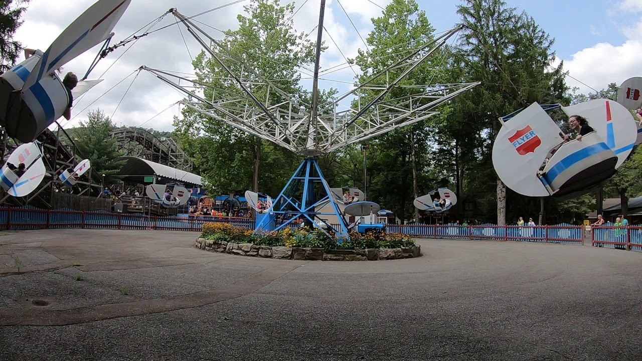 Knoebels Flyers Off-Ride POV - YouTube