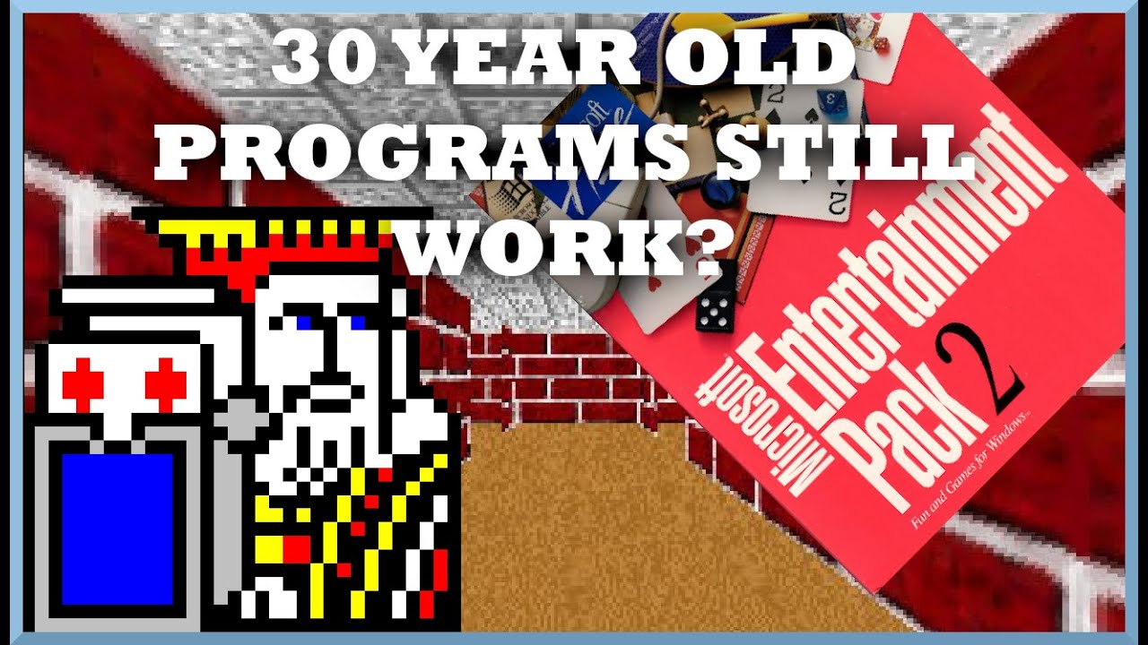 Windows backwards compatibility is kind of incredible - YouTube