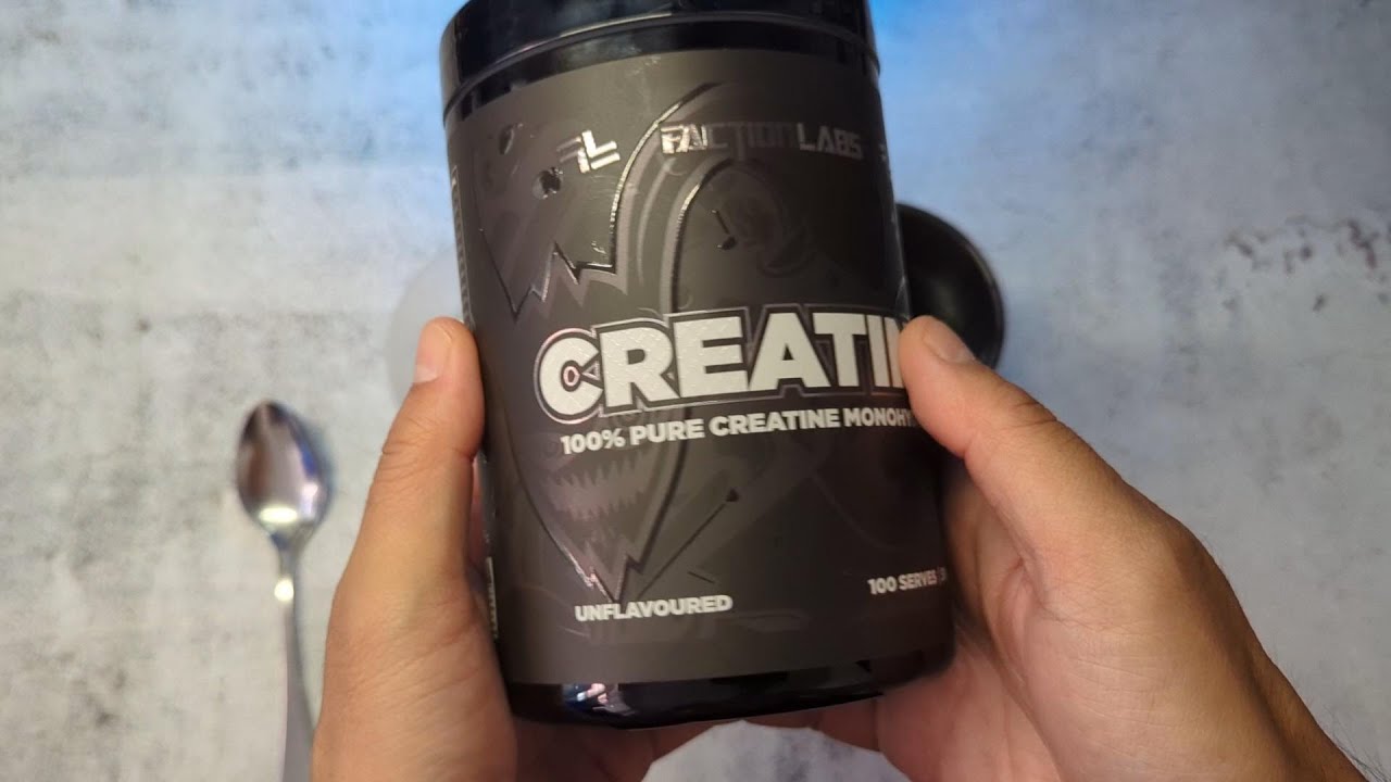 First Time Trying Creatine Faction Labs 100% Pure Creatine Monohydrate ...