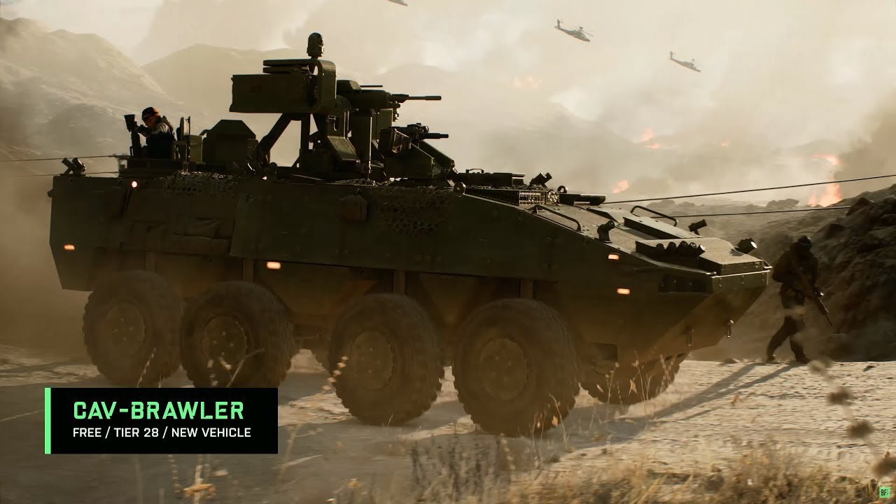 Battlefield 2042 | Stranded - CAV-Brawler [Armored Personnel Carrier ...