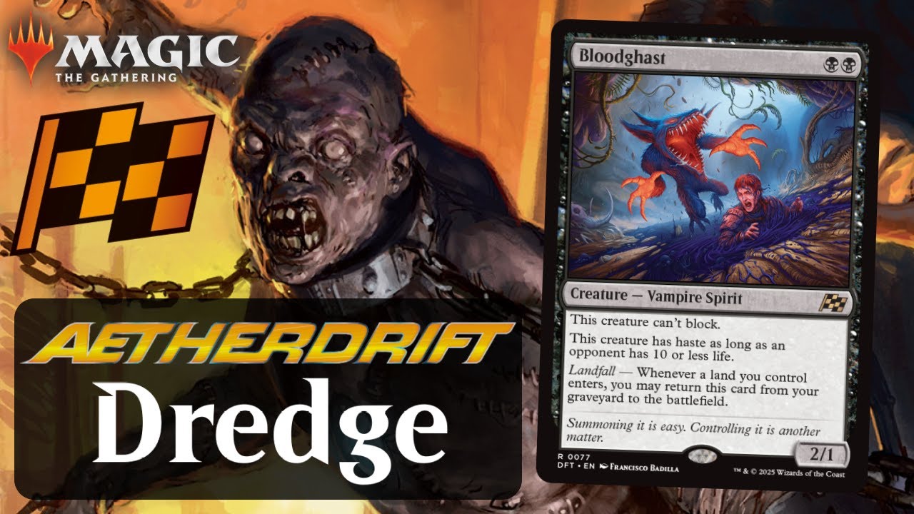 Aetherdrift Dredge with Bloodghast | MTG Pioneer & Explorer - YouTube
