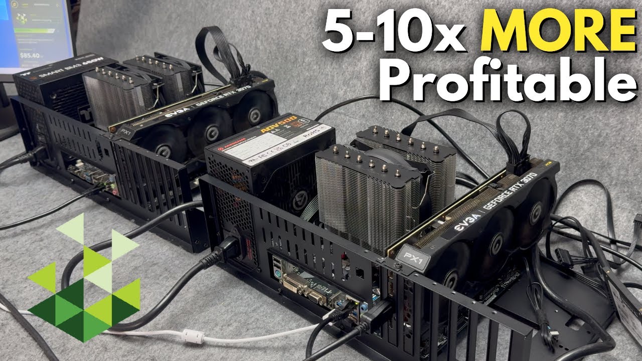 I Turned my CPU Mining Rigs into AI Rigs with INSANE Results... - YouTube