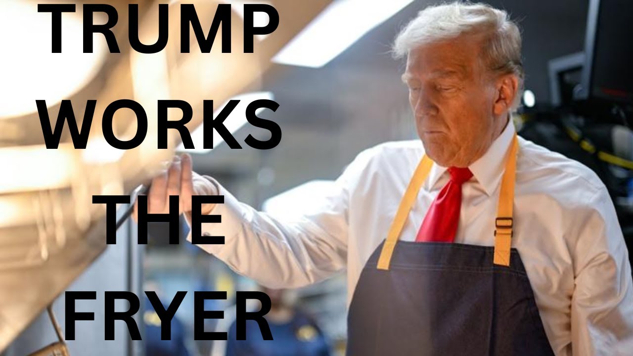 #Trump works the McDonald's Fryer as #KamalaHarris courts Black vote # ...