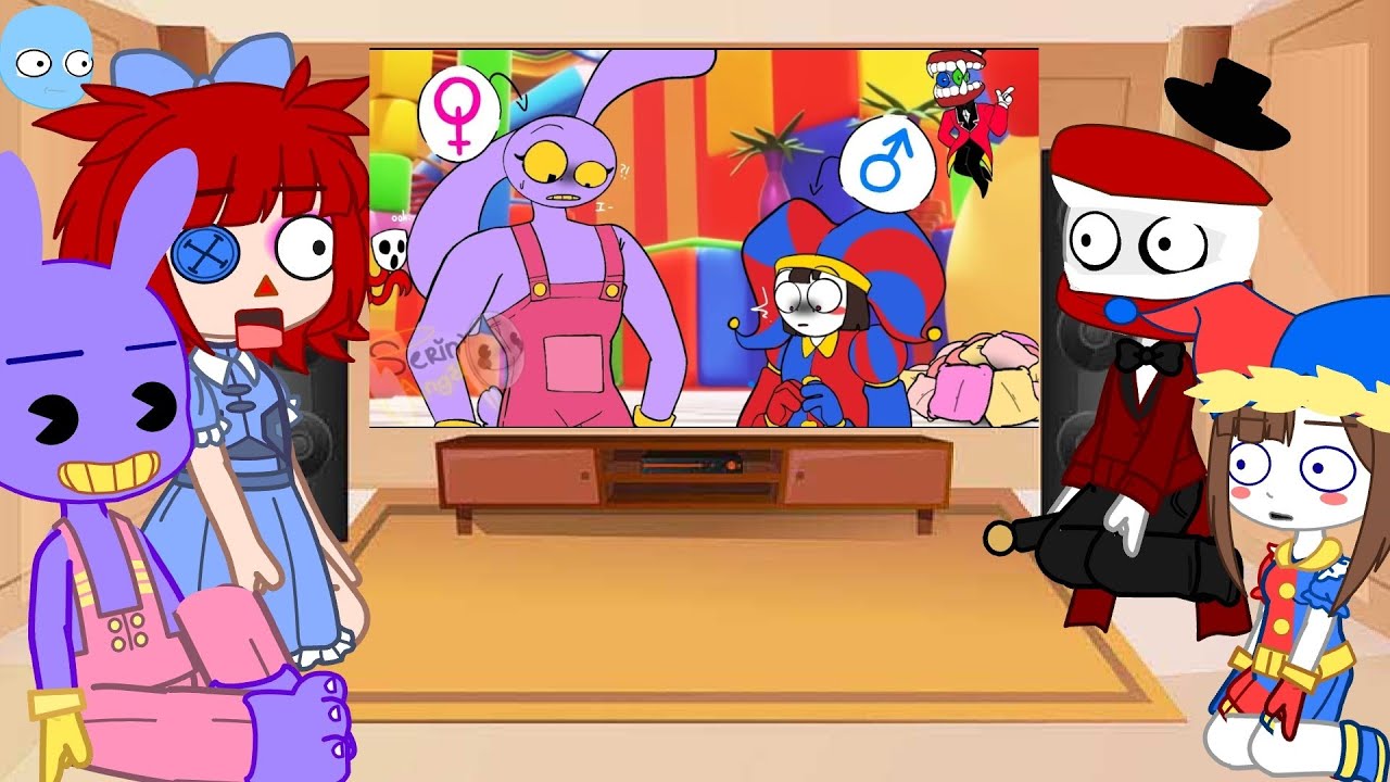 TADC React To Funny Memes And Shorts II Naomi 🐰 - YouTube