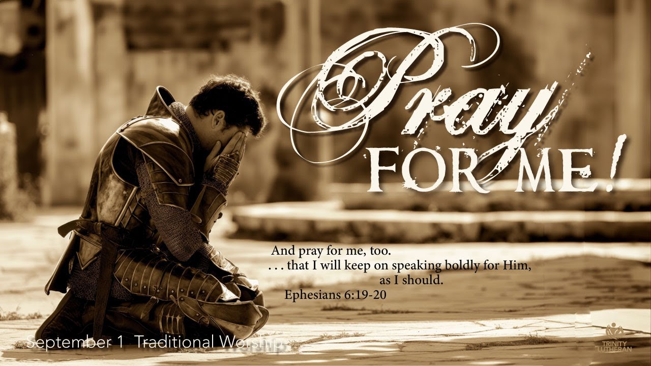 09012024 - Traditional Worship : Pray for Me! - YouTube
