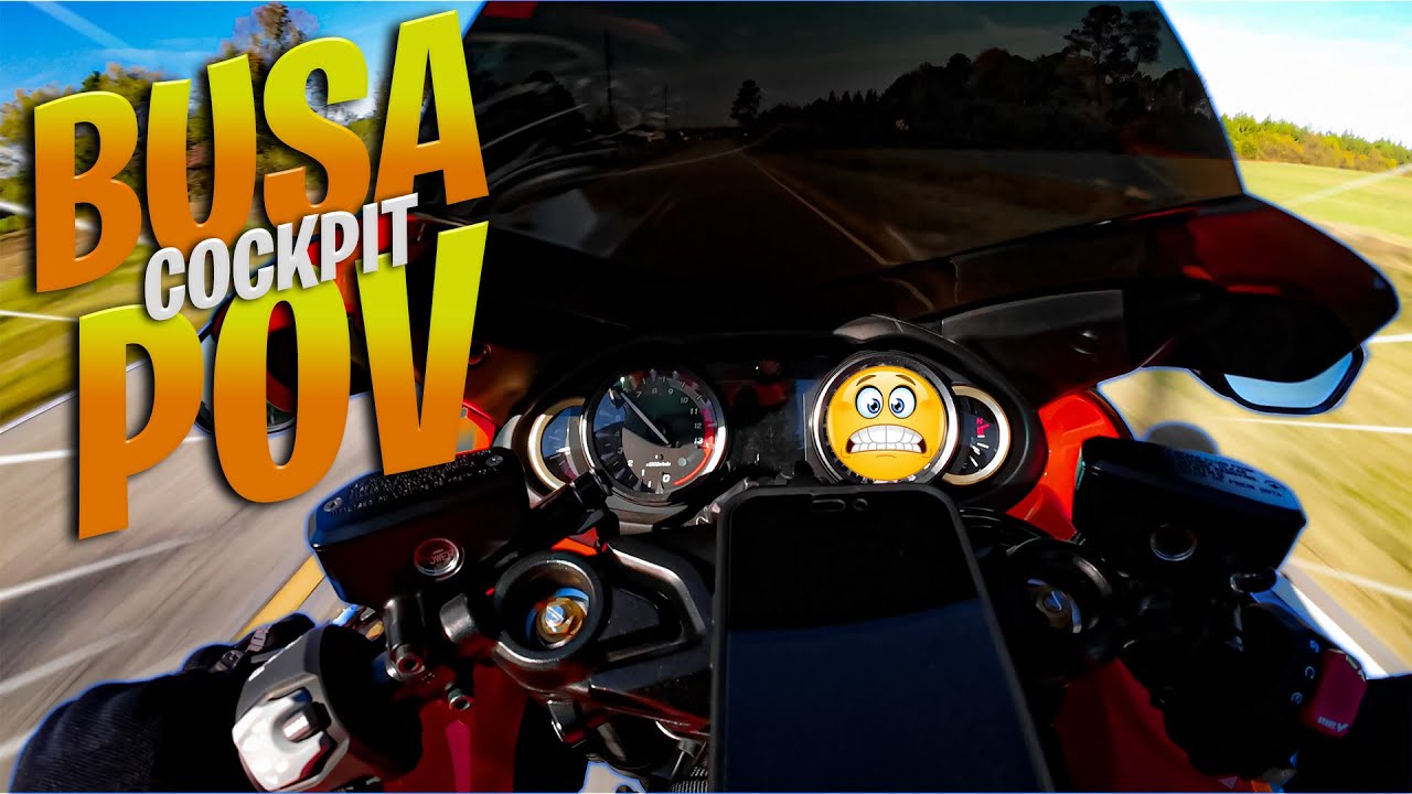 2024 SUZUKI HAYABUSA POV IN THE COCKPIT? - YouTube