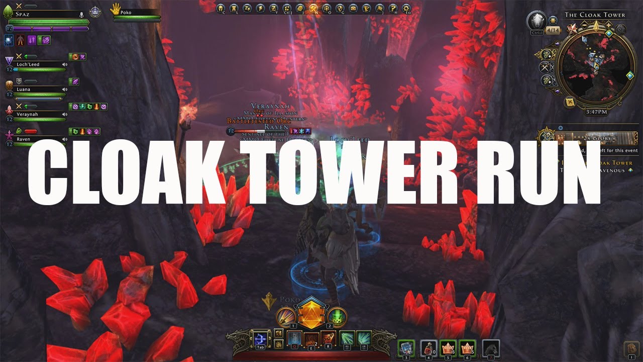 Neverwinter | Daily Cloak Tower Run - YouTube