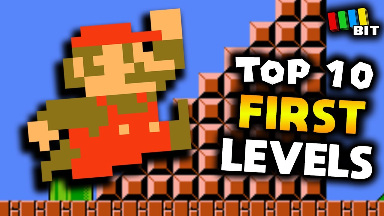Top 10 BEST First Levels in Video Games [TetraBitGaming] - YouTube