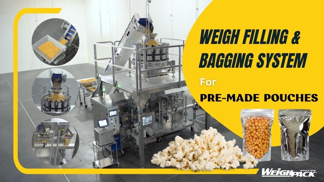 Popcorn Packaging Machines - Turnkey Weighing & Pouch Filling System ...